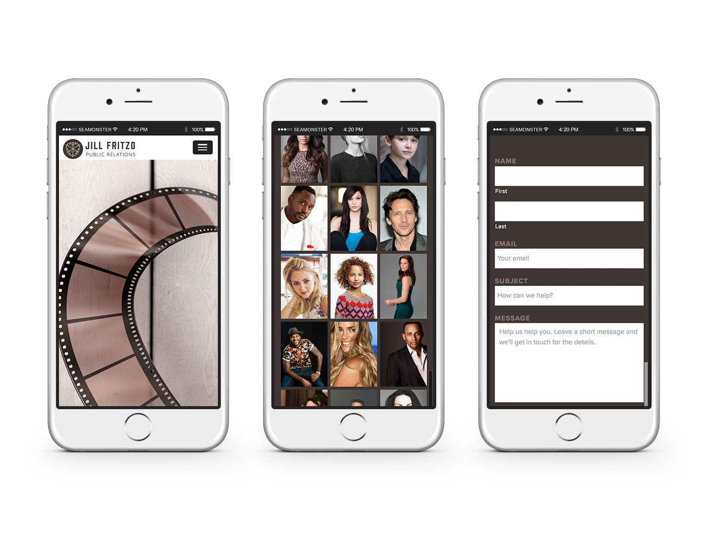 Jill Fritzo PR ⋆ SeaMonster Studios