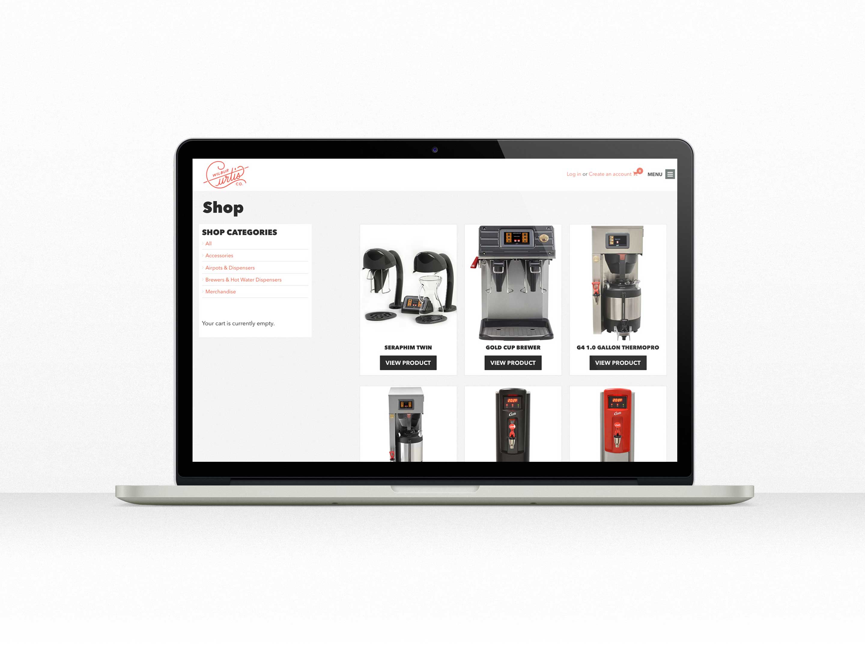 Wilbur Curtis Specialty Coffee Branding & eCommerce ⋆ SeaMonster Studios