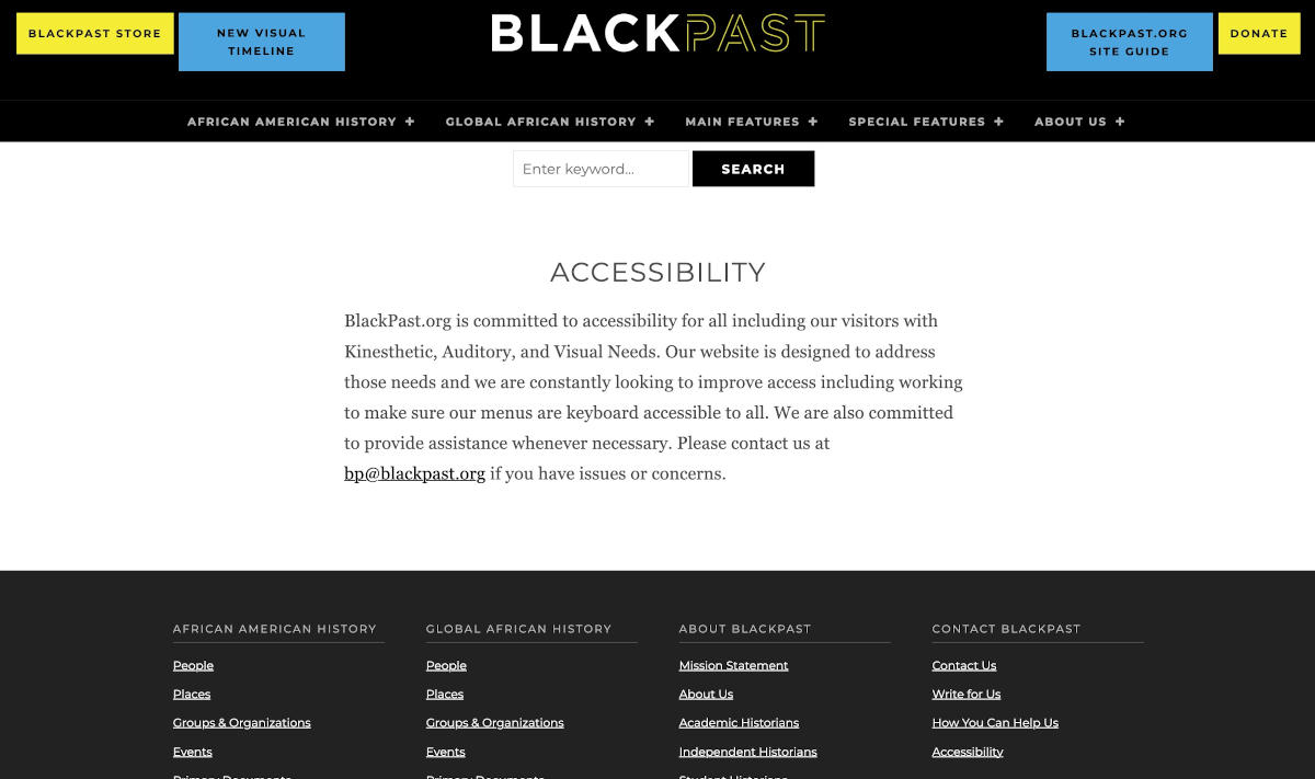 BlackPast ⋆ SeaMonster Studios